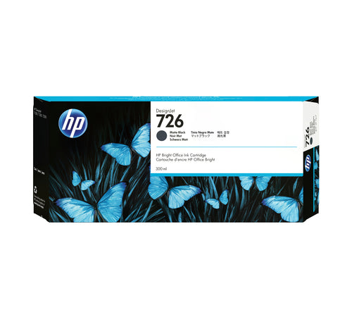 HP 726 300-ml Matte Black DesignJet Ink Cartridge print head – TRINCOS